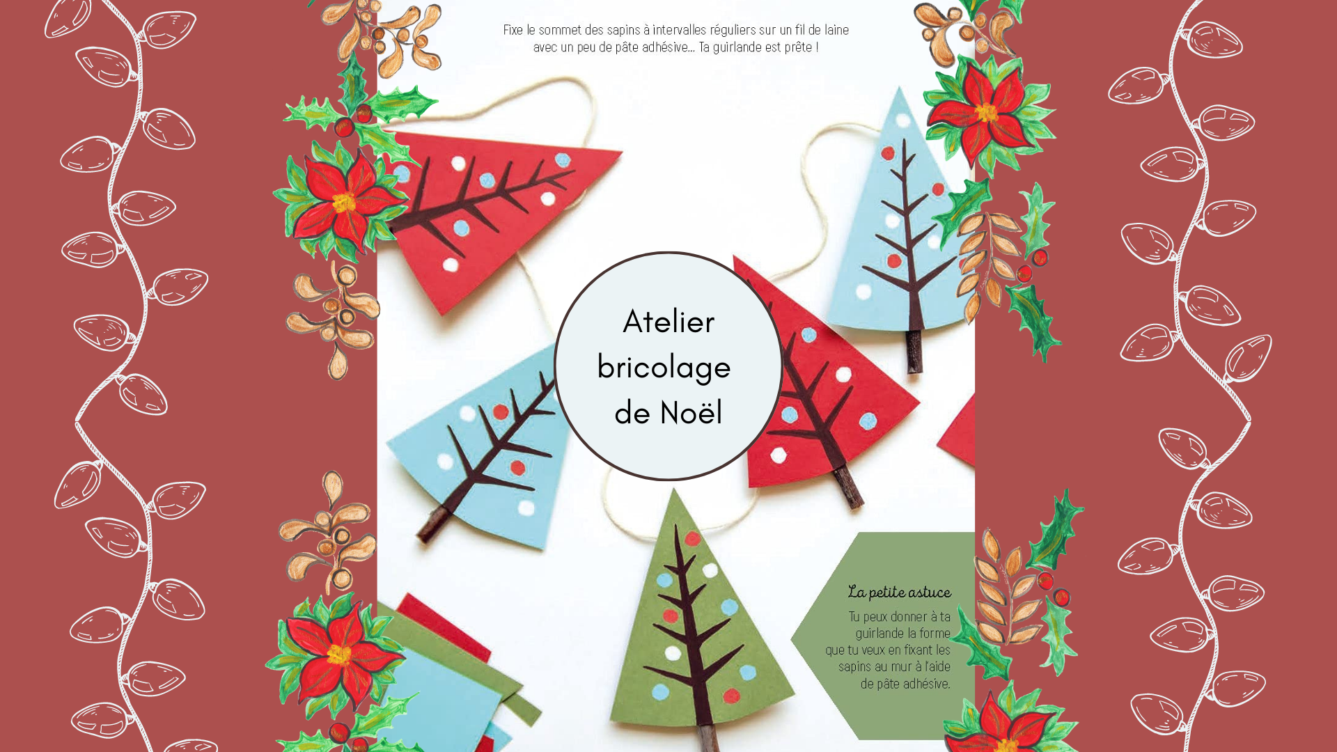 Atelier bricolage de Noël - Pays de Falaise