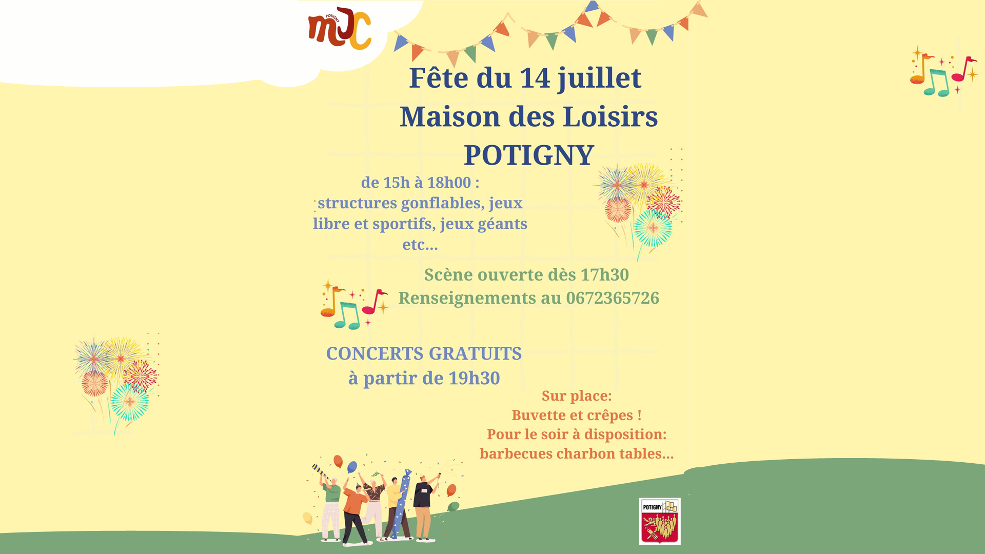 2023-14-juillet-MJC-Potigny - Pays de Falaise