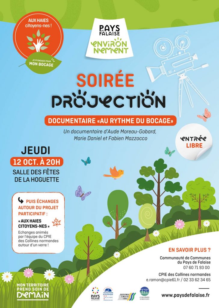 Soirée_projection_affiche - Pays de Falaise